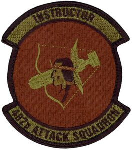 482d ATTACK SQUADRON – OCP – INSTRUCTOR | Flightline Insignia