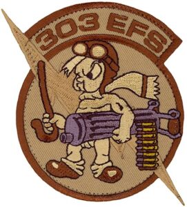 303d EXPEDITIONARY FIGHTER SQUADRON – DESERT | Flightline Insignia