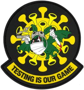 422d TEST & EVALUATION SQUADRON – COVID 2020 | Flightline Insignia