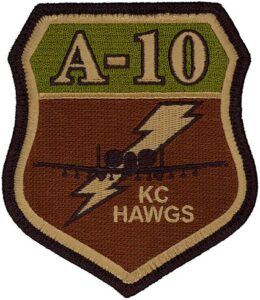 303d FIGHTER SQUADRON – A-10 – KC HAWGS – OCP | Flightline Insignia