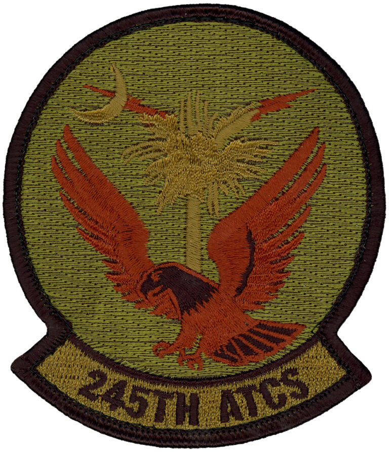 245th AIR TRAFFIC CONTROL SQUADRON – OCP | Flightline Insignia