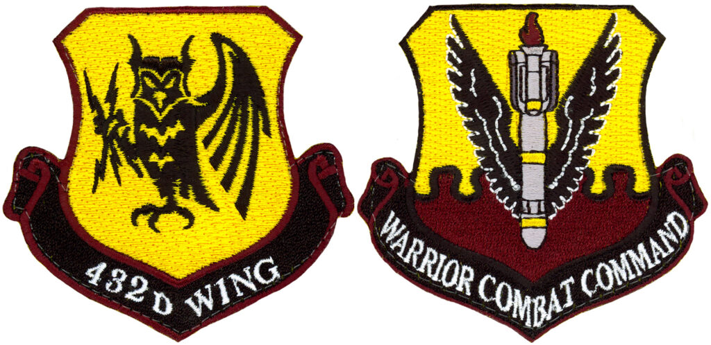 432d WING – WARRIOR COMBAT COMMAND – SET | Flightline Insignia