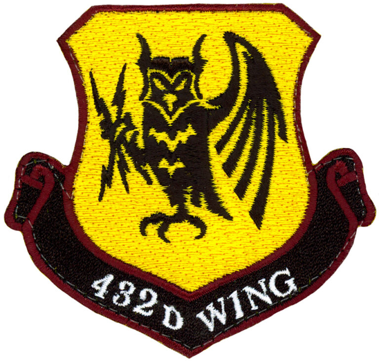 432nd WING – WARRIOR COMBAT COMMAND – COLORS | Flightline Insignia