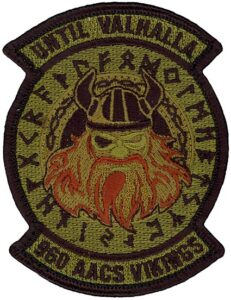 960th AIRBORNE AIR CONTROL SQUADRON – VIKINGS – OCP | Flightline Insignia