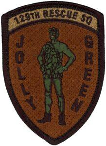 129th RESCUE SQUADRON – JOLLY GREEN – OCP | Flightline Insignia