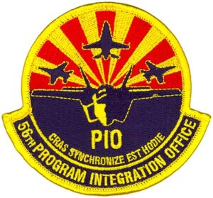 56th FIGHTER WING – PROGRAM INTEGRATION OFFICE | Flightline Insignia