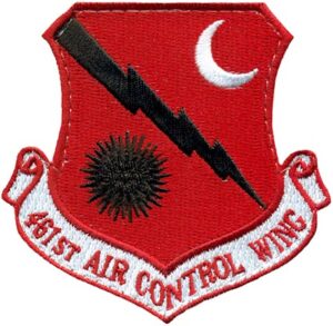 461st AIR CONTROL WING – RED | Flightline Insignia