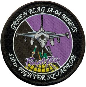 510th FIGHTER SQUADRON – GREEN FLAG 2018-04 | Flightline Insignia
