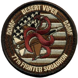 77th FIGHTER SQUADRON – DESERT VIPER – DOUBLE DOWN MOTHER F ...