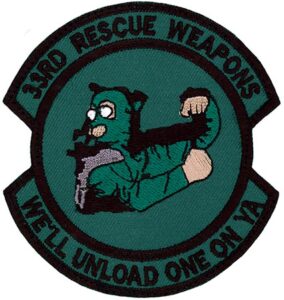 33d RESCUE SQUADRON – WEAPONS | Flightline Insignia