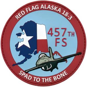 457th FIGHTER SQUADRON – RED FLAG ALASKA 2018-3 | Flightline Insignia