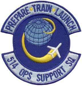 514th OPERATIONS SUPPORT SQUADRON | Flightline Insignia