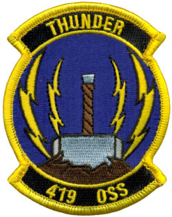 419th OPERATIONS SUPPORT SQUADRON | Flightline Insignia