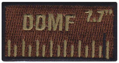 77th FIGHTER SQUADRON – DOUBLE DOWN MOTHER F….. – POCKET TAB – DESERT ...