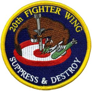 20th FIGHTER WING – SUPPRESS & DESTROY | Flightline Insignia