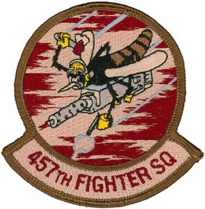 457th FIGHTER SQUADRON – DESERT | Flightline Insignia