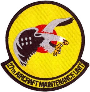 27th AIRCRAFT MAINTENANCE UNIT | Flightline Insignia