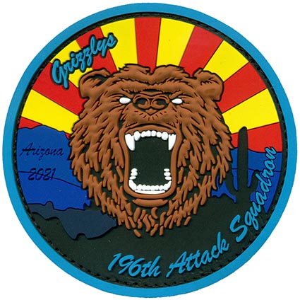 196th ATTACK SQUADRON – ARIZONA 2021 | Flightline Insignia