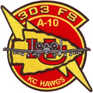 303rd FIGHTER SQUADRON – A-10 KC HAWGS | Flightline Insignia