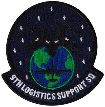 9th LOGISTICS SUPPORT SQUADRON | Flightline Insignia