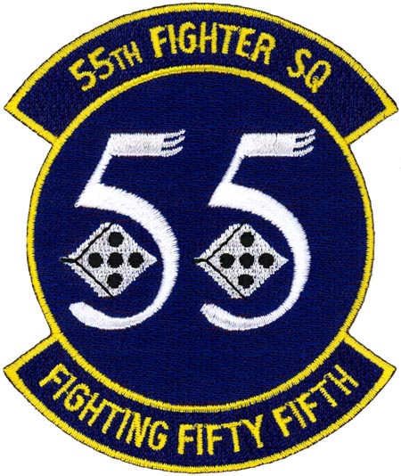55th FIGHTER SQUADRON | Flightline Insignia