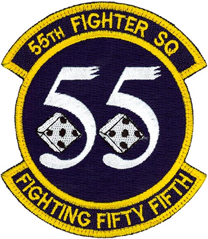 55th FIGHTER SQUADRON | Flightline Insignia
