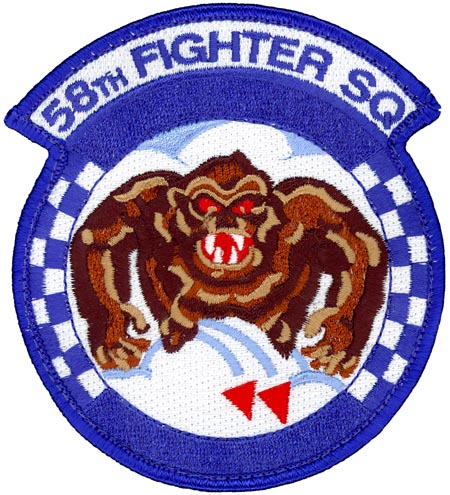 58th FIGHTER SQUADRON | Flightline Insignia