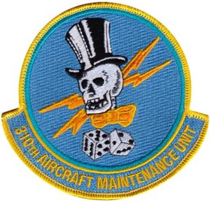 310th AIRCRAFT MAINTENANCE UNIT | Flightline Insignia