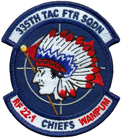 335th FIGHTER SQUADRON – RED FLAG 2022-01 | Flightline Insignia