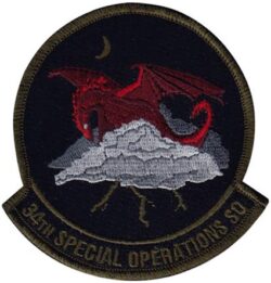 34th SPECIAL OPERATIONS SQUADRON – MORALE – NEW | Flightline Insignia