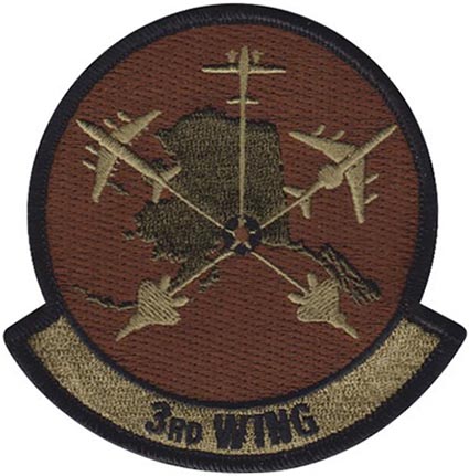 3d WING – AIRCRAFT – OCP | Flightline Insignia
