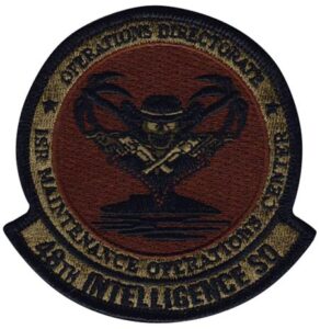 48th INTELLIGENCE SQUADRON – OPERATIONS DIRECTORATE | Flightline Insignia