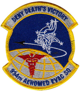 934th AEROMEDICAL EVACUATION SQUADRON | Flightline Insignia