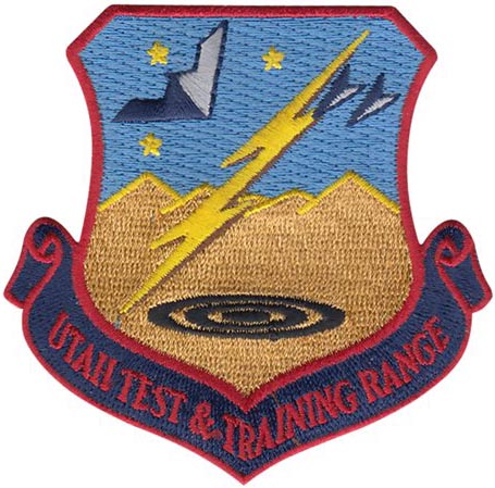 UTAH TEST & TRANING RANGE | Flightline Insignia