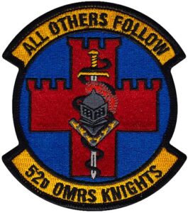 52d OPERATIONAL MEDICAL READINESS SQUADRON | Flightline Insignia
