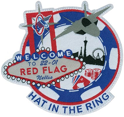 94th FIGHTER SQUADRON – RED FLAG 2022-01 | Flightline Insignia