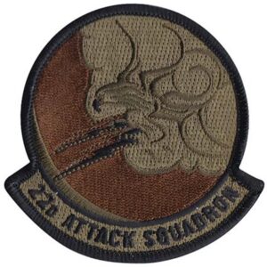 22d ATTACK SQUADRON – OCP | Flightline Insignia