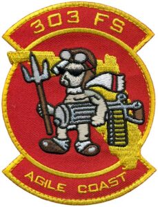 303rd FIGHTER SQUADRON – AGILE COAST 2021 | Flightline Insignia