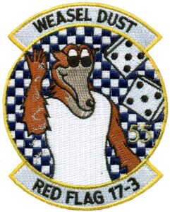 55th FIGHTER SQUADRON – RED FLAG 2017-03 | Flightline Insignia