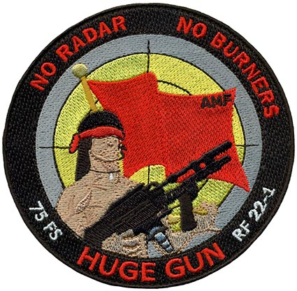 75th FIGHTER SQUADRON – RED FLAG 2022-1 | Flightline Insignia