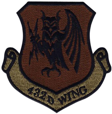 432d WING – EVIL OWL – OCP – NEW | Flightline Insignia