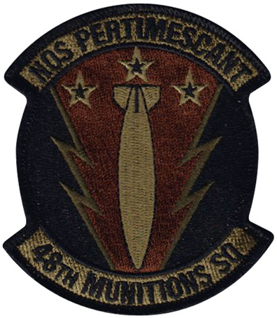 48th MUNITIONS SQUADRON – OCP | Flightline Insignia