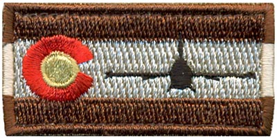 120th FIGHTER SQUADRON – F-16 POCKET TAB – DESERT | Flightline Insignia