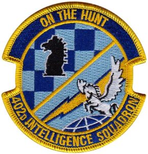 402nd INTELLIGENCE SQUADRON | Flightline Insignia