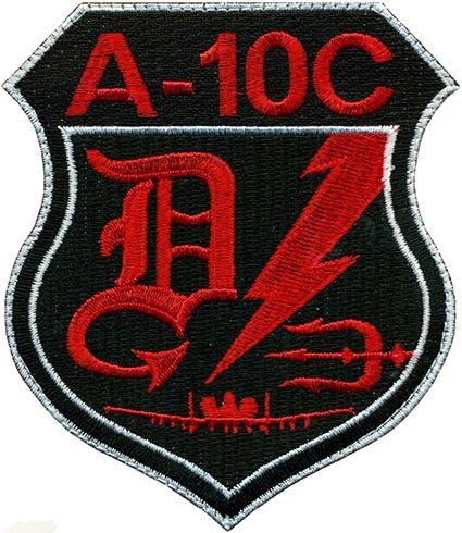 107th FIGHTER SQUADRON – A-10C | Flightline Insignia