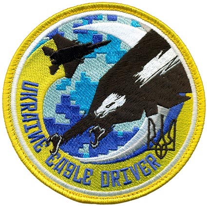 194th FIGHTER SQUADRON – UKRAINE EAGLE DRIVER | Flightline Insignia