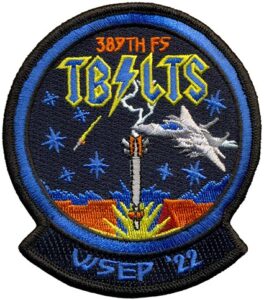 389th FIGHTER SQUADRON – COMBAT HAMMER 2022 | Flightline Insignia