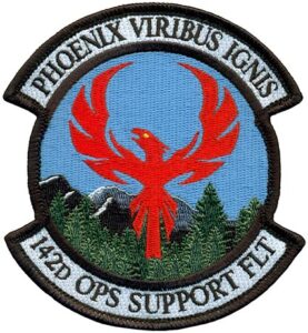 142d OPERATIONS SUPPORT FLIGHT – OR ANG | Flightline Insignia