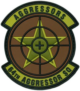 64th AGGRESSOR SQUADRON – OCP | Flightline Insignia