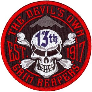 13th BOMB SQUADRON – THE DEVIL’S OWN GRIM REAPERS | Flightline Insignia